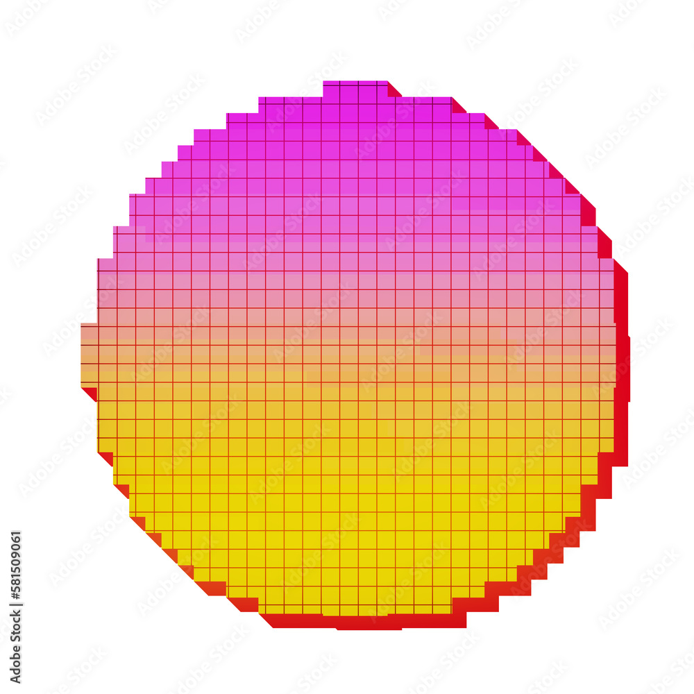Abstract retro style 80s-90s pixel art 8-bit Stock Illustration | Adobe ...