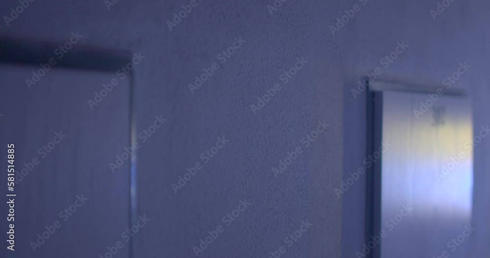 Stockvideo Numbers of detention cells for criminals in the police ...