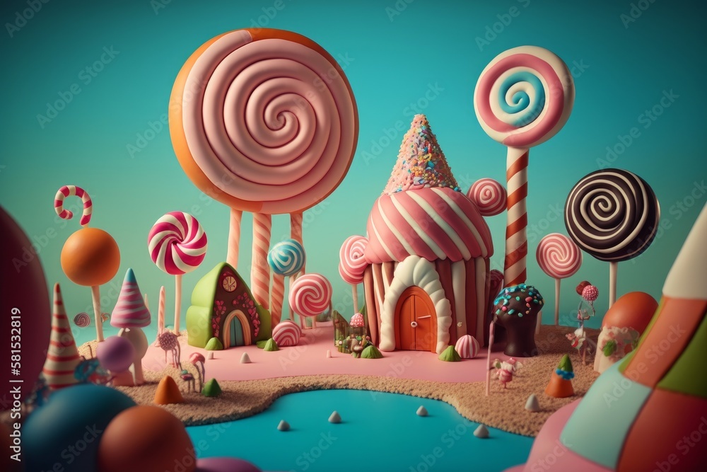 Experience the Whimsical Candy Land of Epic Proportions in Unreal ...