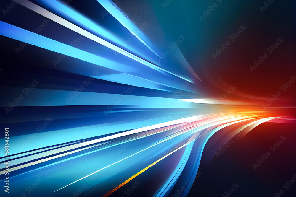 Dynamic abstract background. motion animation. Generative AI Stock ...