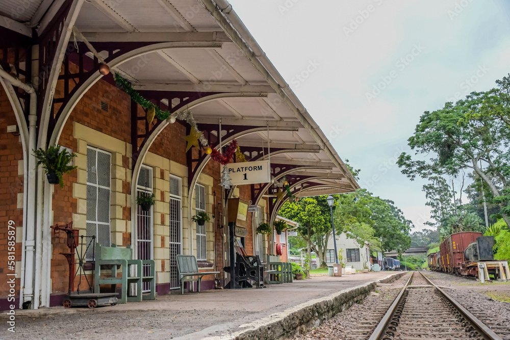 Umgeni steam railway station in Inchanga Durban runs steam train and ...