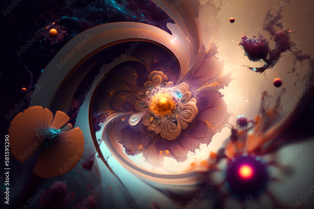 Quantum fields background. Magnetic fields background. The quantum ...