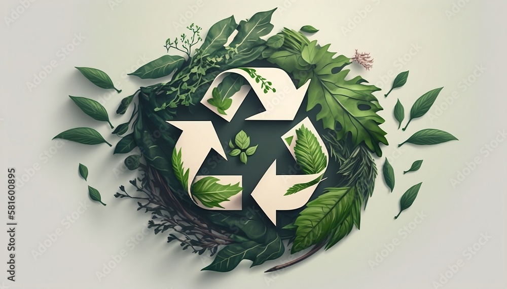 Recycle, reduce, reuse and repair. Creative images about recycling ...