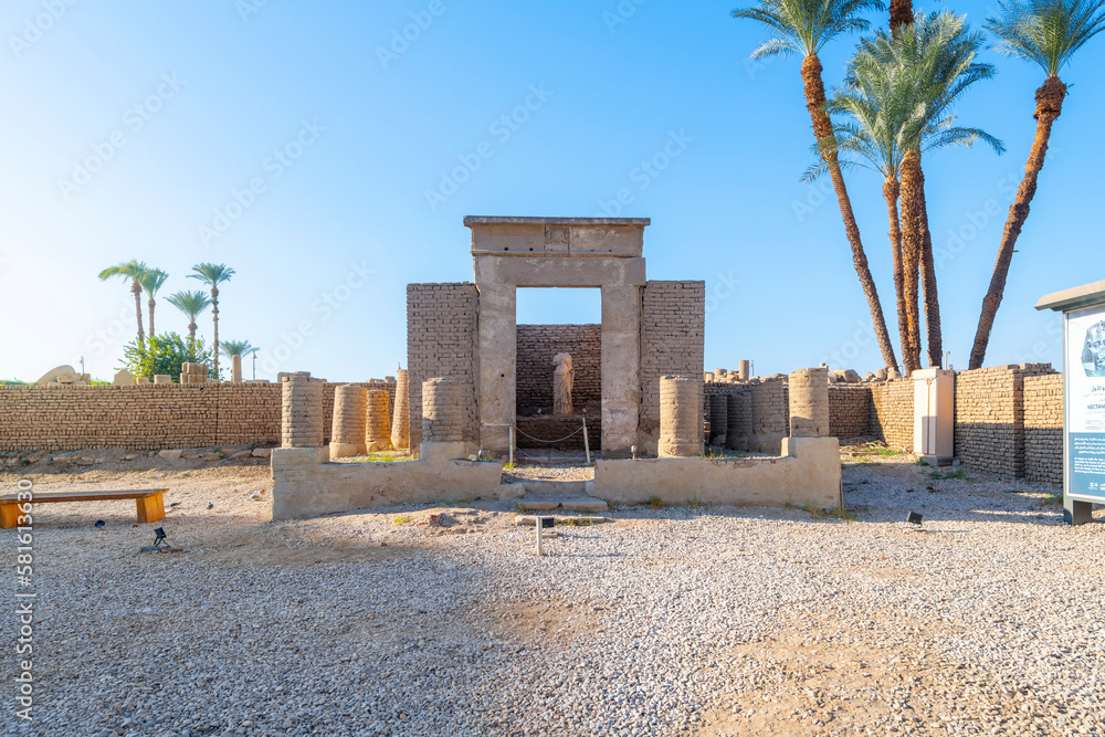The Serapis Chapel, inside the Luxor Temple, East Bank, Valley of Nile ...