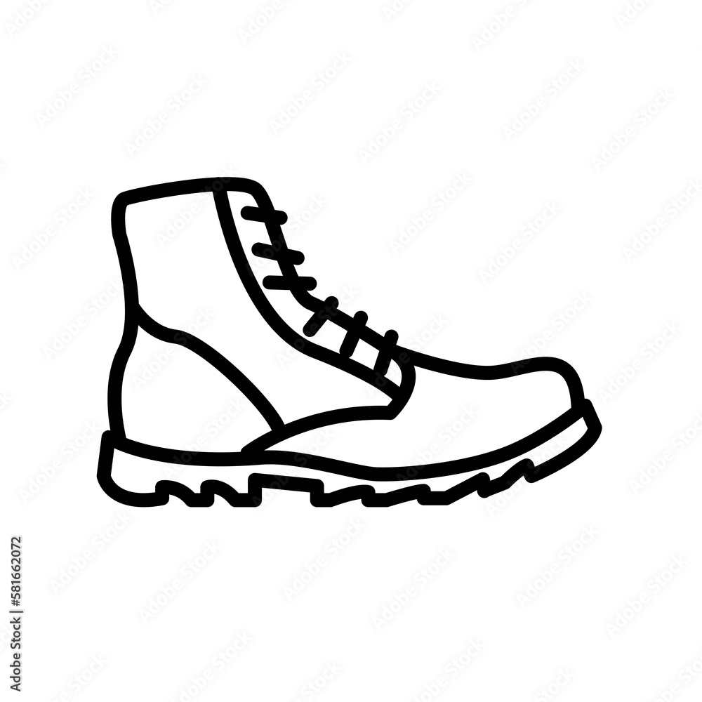 Boot icon PNG file Stock Illustration | Adobe Stock