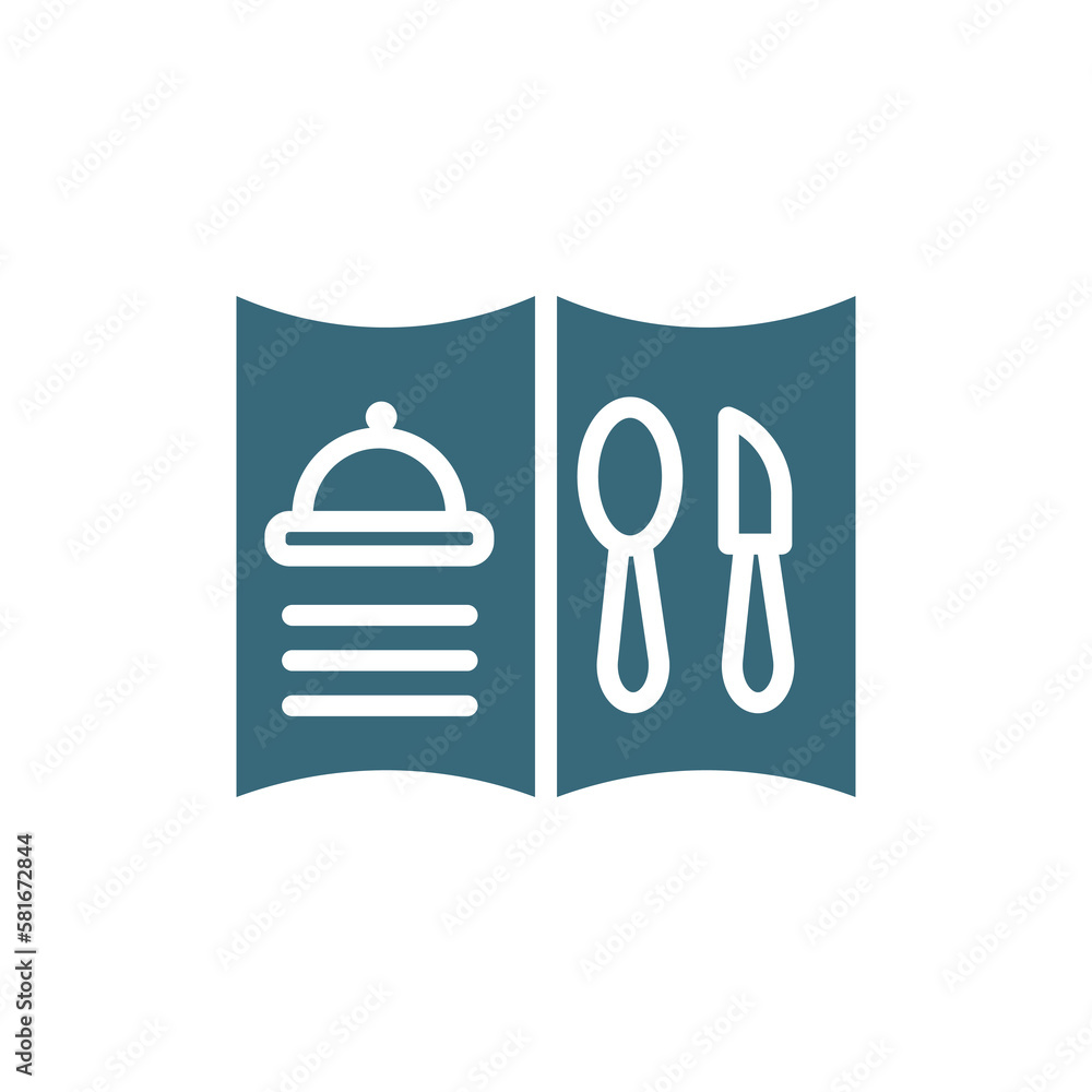 open menu icon. filled open menu icon from restaurant collection. flat ...