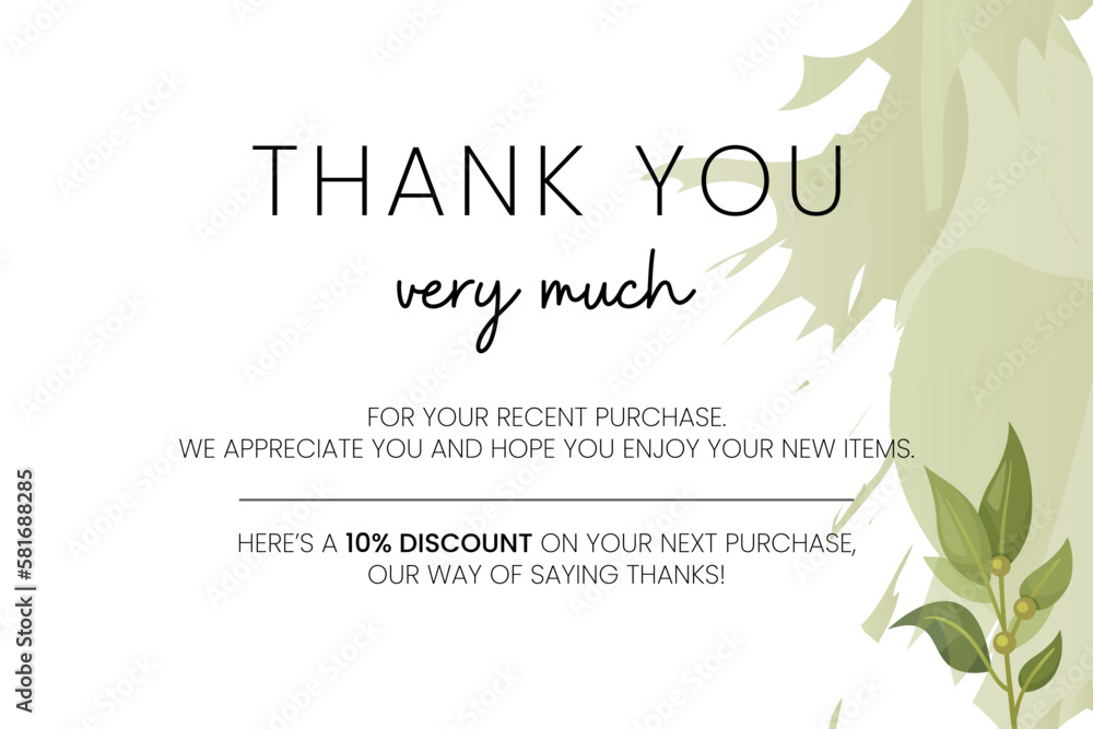 Thank you for your PURCHASE, printable vector illustration. Business ...