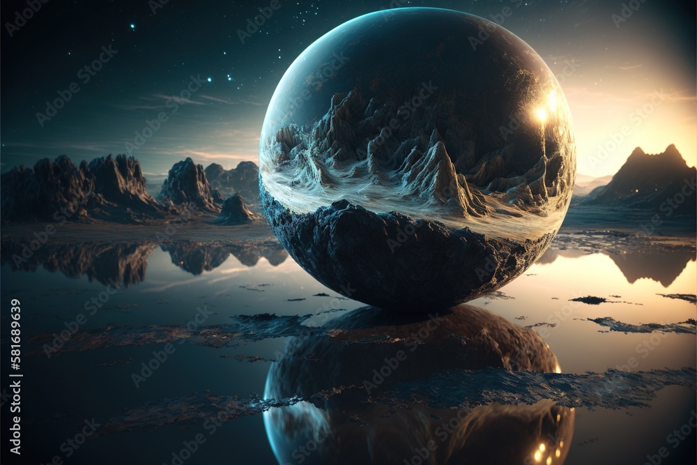 The furthest planet in the universe, full of wonder, unseen creatures ...