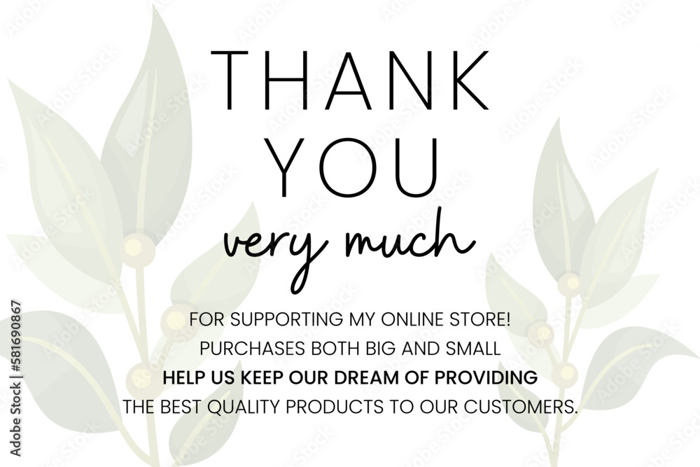 Thank you for your PURCHASE, printable vector illustration. Business ...