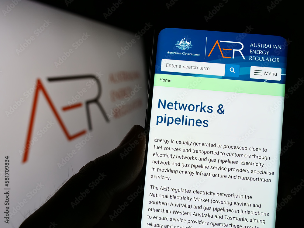 Stuttgart, Germany - 03-12-2023: Person holding cellphone with webpage ...