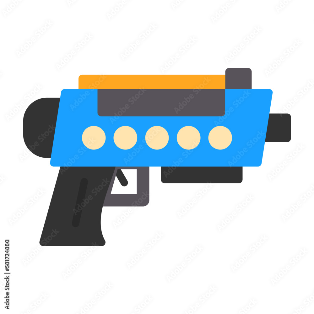 Laser Tag Icon Stock Vector | Adobe Stock