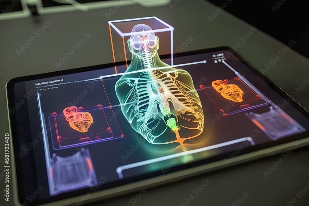 The 3D Touch Hologram Displays are helpful in medical training as they ...