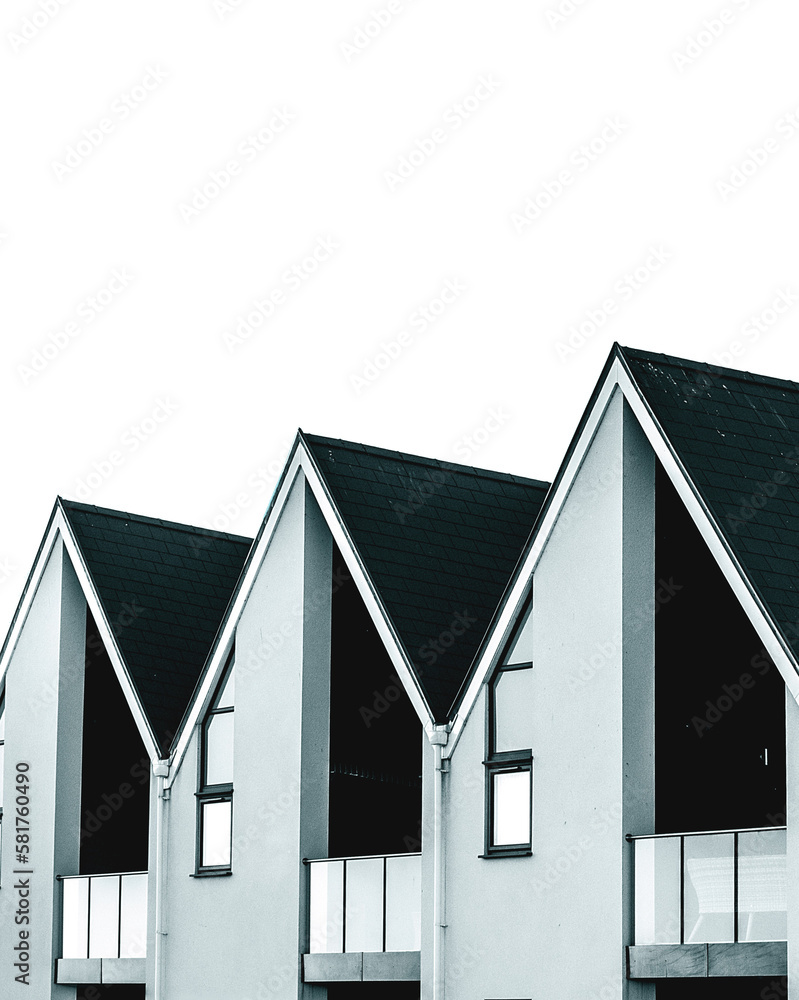 house with roof transparent png images Stock Photo | Adobe Stock