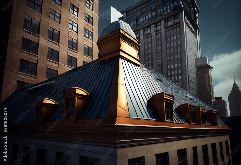 poster,roof, city,affiches,photography,color,House, Building, Tiles ...