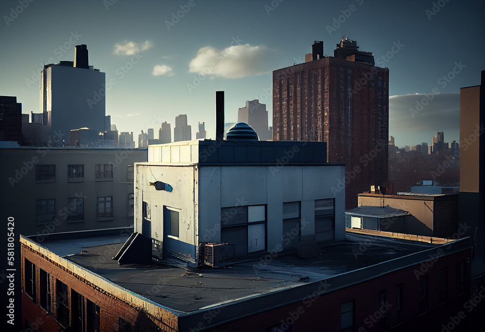 poster,roof, city,affiches,photography,color,House, Building, Tiles ...