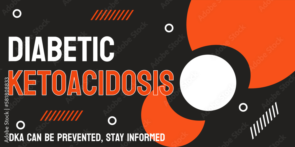 Diabetic Ketoacidosis - Dangerous complication of diabetes. Stock ...
