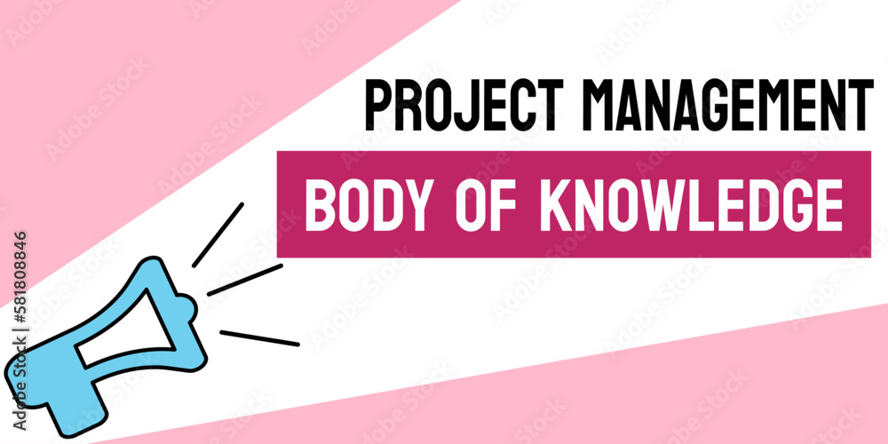 PMBOK - Guide for Project Management. Stock Vector | Adobe Stock