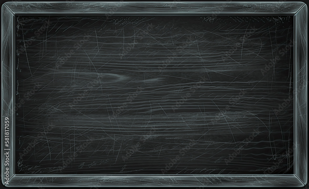 Black Chalkboard blackboard realistic 2d Texture. - Black, chalkboard ...