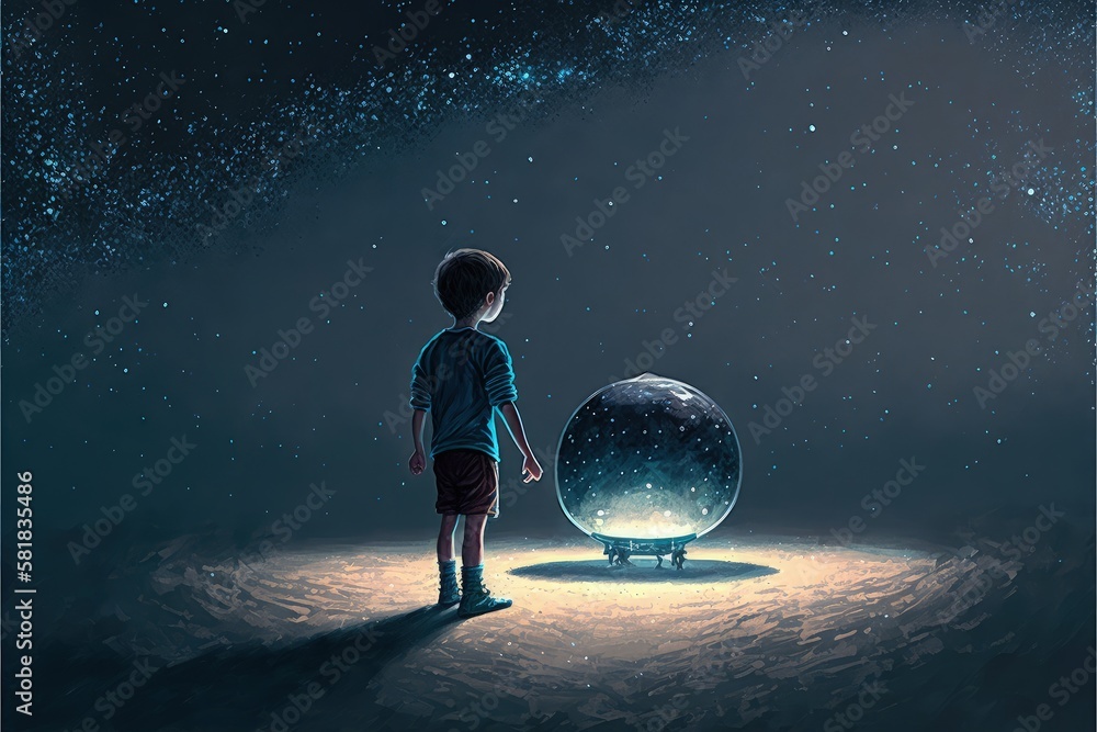 ภาพประกอบสต็อก The adolescent male pulled on the massive orb, which was ... ภาพประกอบสต็อก The adolescent male pulled on the massive orb, which was ...