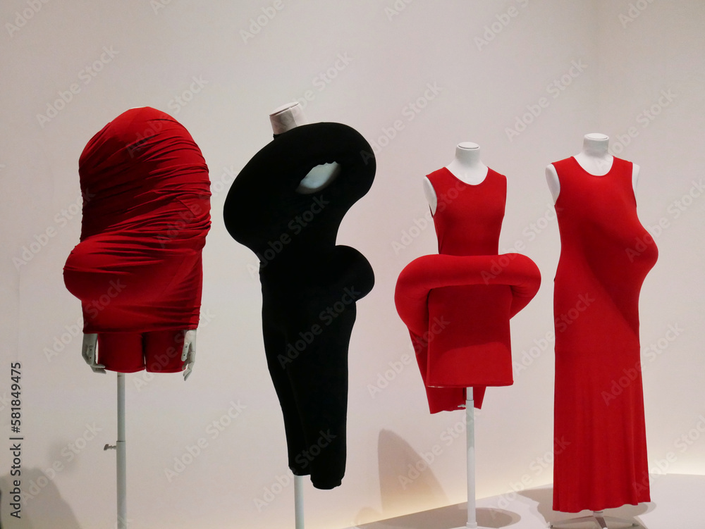 Costume by Rei Kawakubo – creator of Comme des Garçons – made for the ...