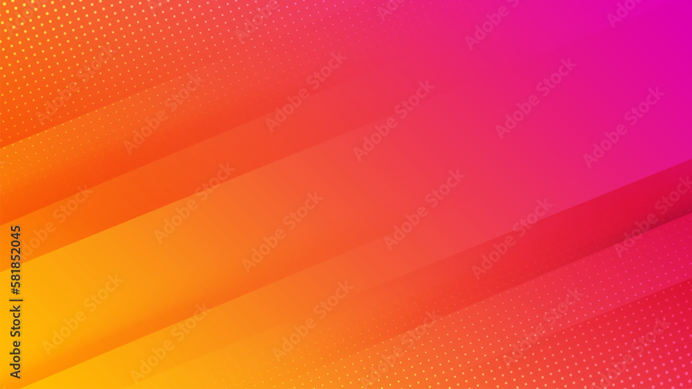 Modern orange and pink geometric background. gradient creative ...