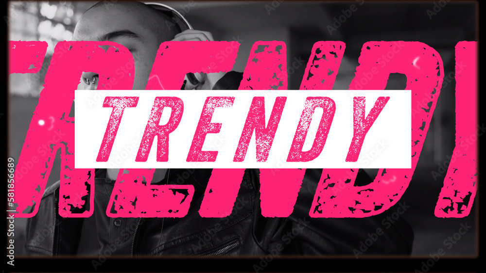 Fast Trendy Media Display Stock Template | Adobe Stock