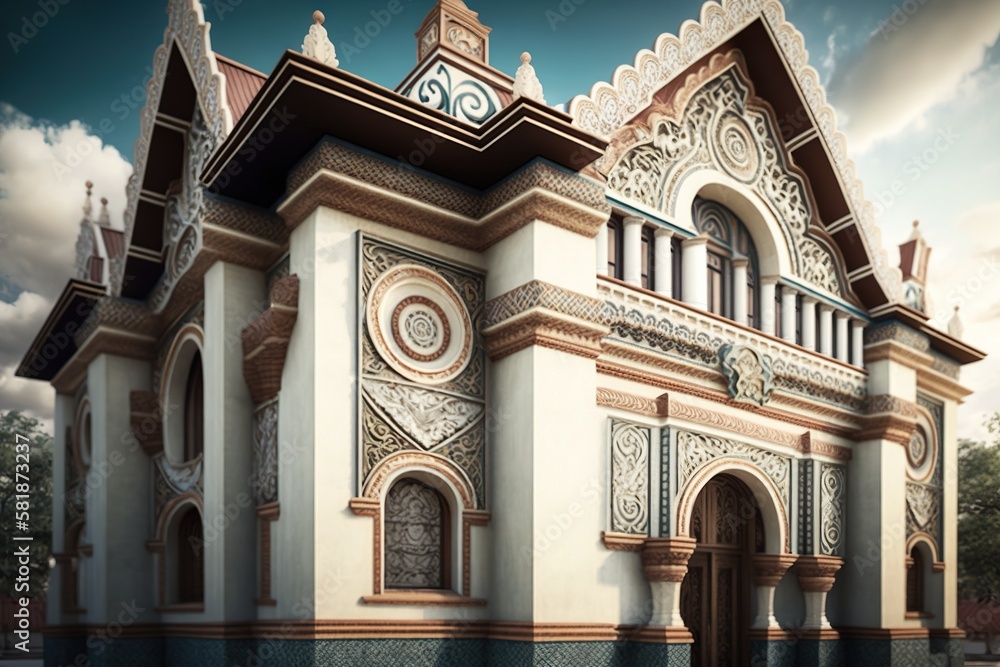 Public building with a cultural theme that pay homage to local ...