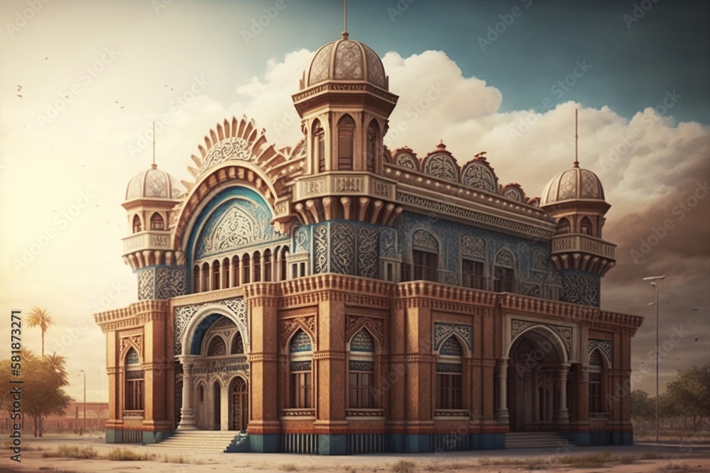 Public building with a cultural theme that pay homage to local ...