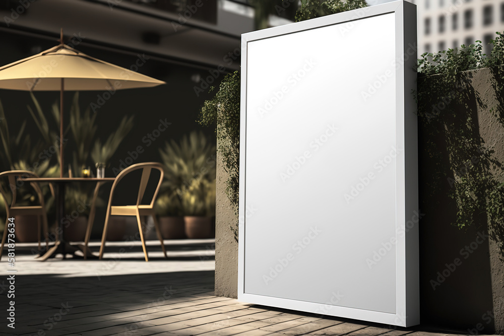 welcome signboard at the entrance of a shop or restaurant for showing ...