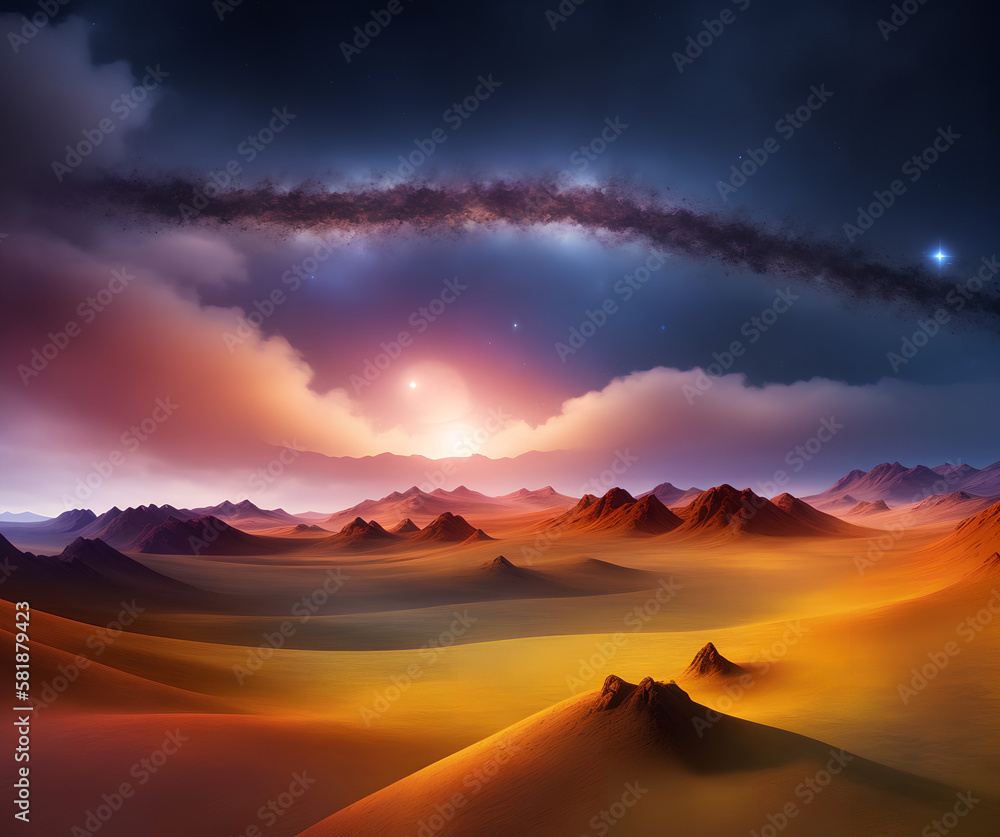 stunning and otherworldly landscape, breathtaking vista that is unlike ...