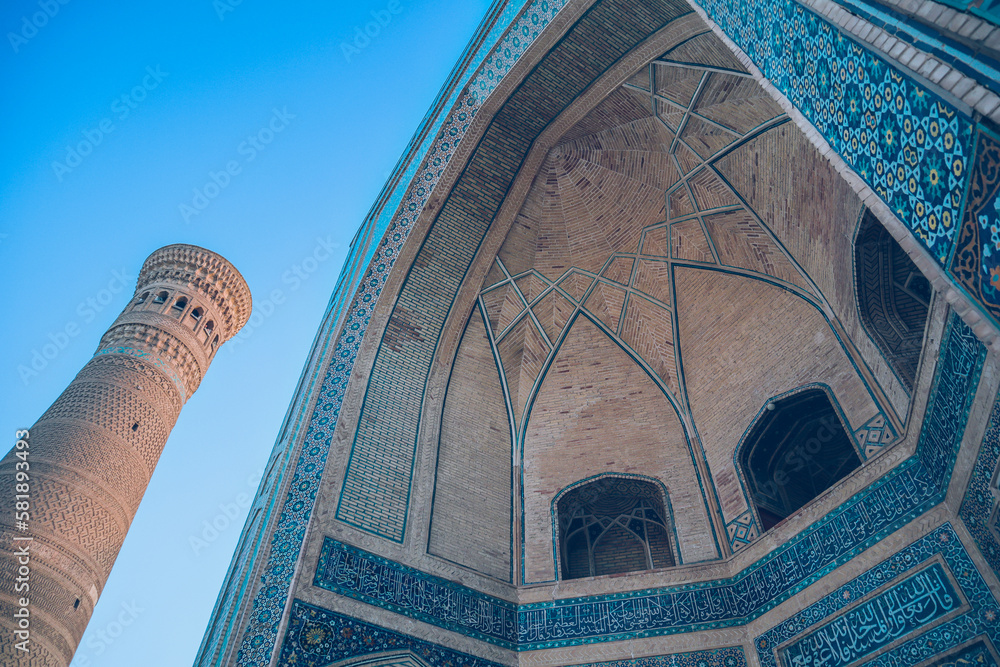 Persian islamic architecture Madrasah at the ancient Silk Road city of ...