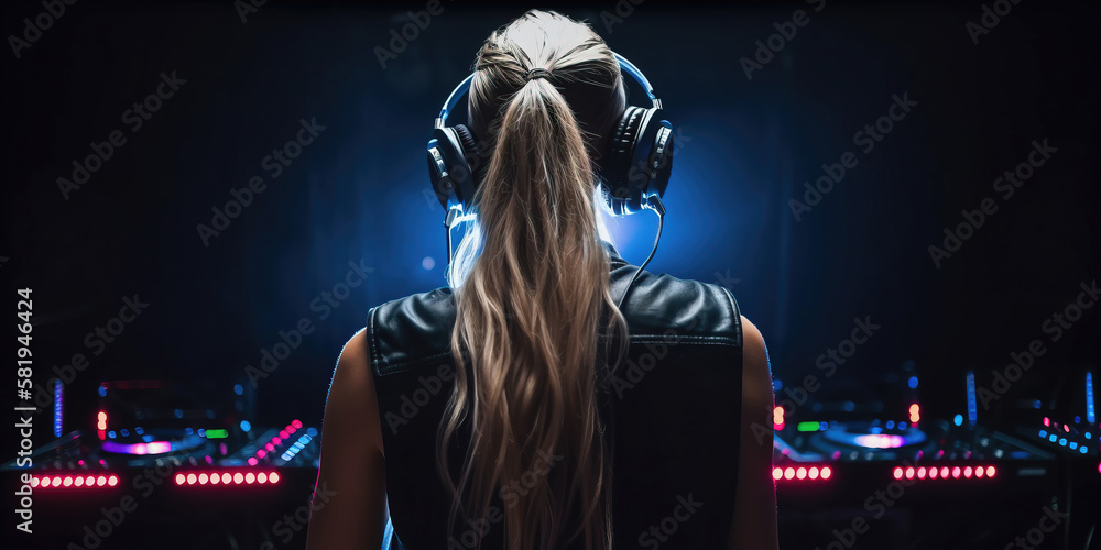 dj at the concert.. sketch art for artist creativity and inspiration ...