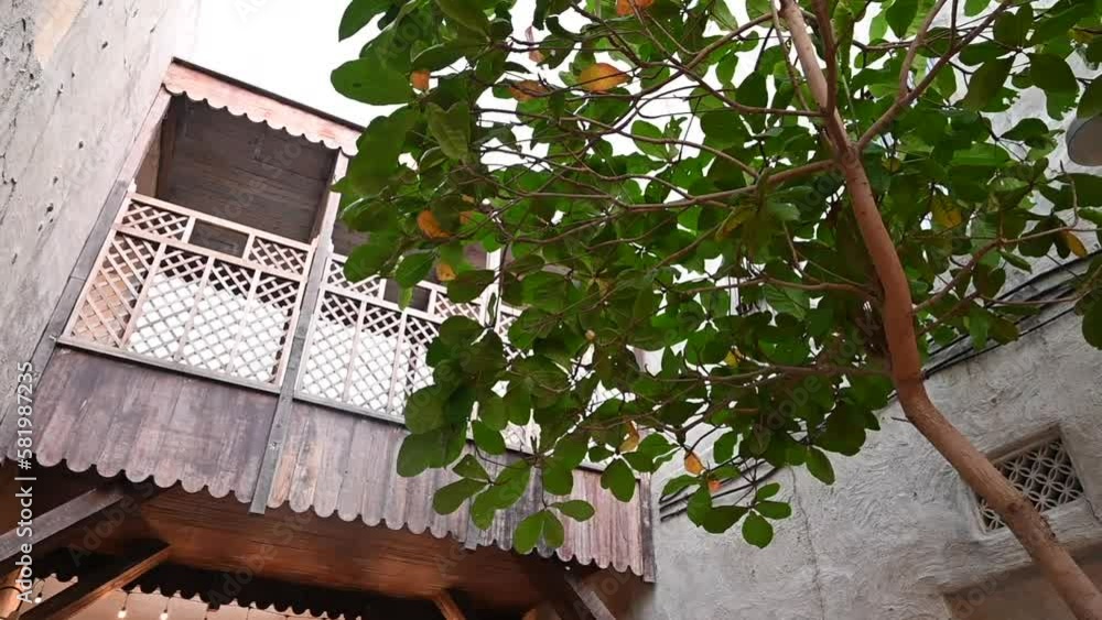 An old traditional Emirati house at Al Seef Dubai is a place of Old ...