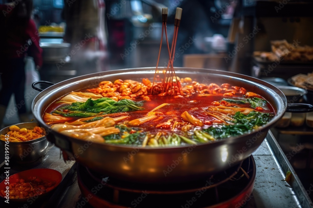 Chengdu hot pot, also known as the sichuan chafing dish, was formerly a ...