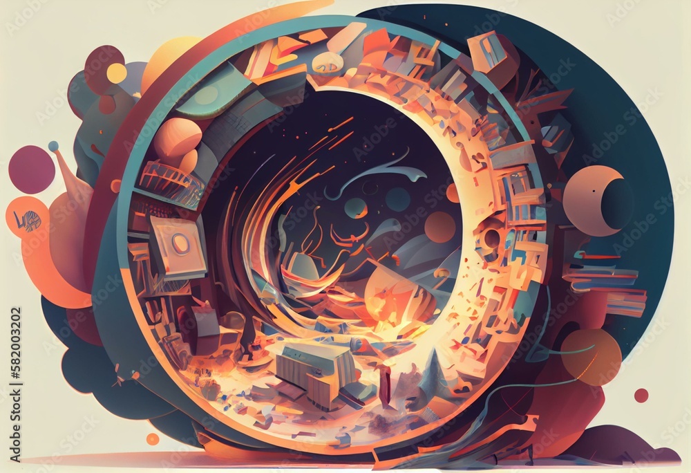 mobius strip which is just a fractal of the mobius strip shaped ...