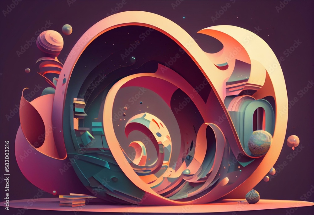 mobius strip which is just a fractal of the mobius strip shaped ...