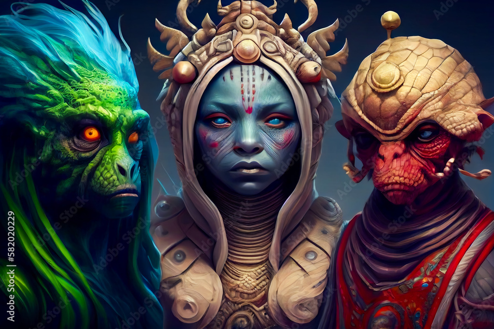 Exploring the Unseen. Revealing Mysterious Alien Creature Species ...