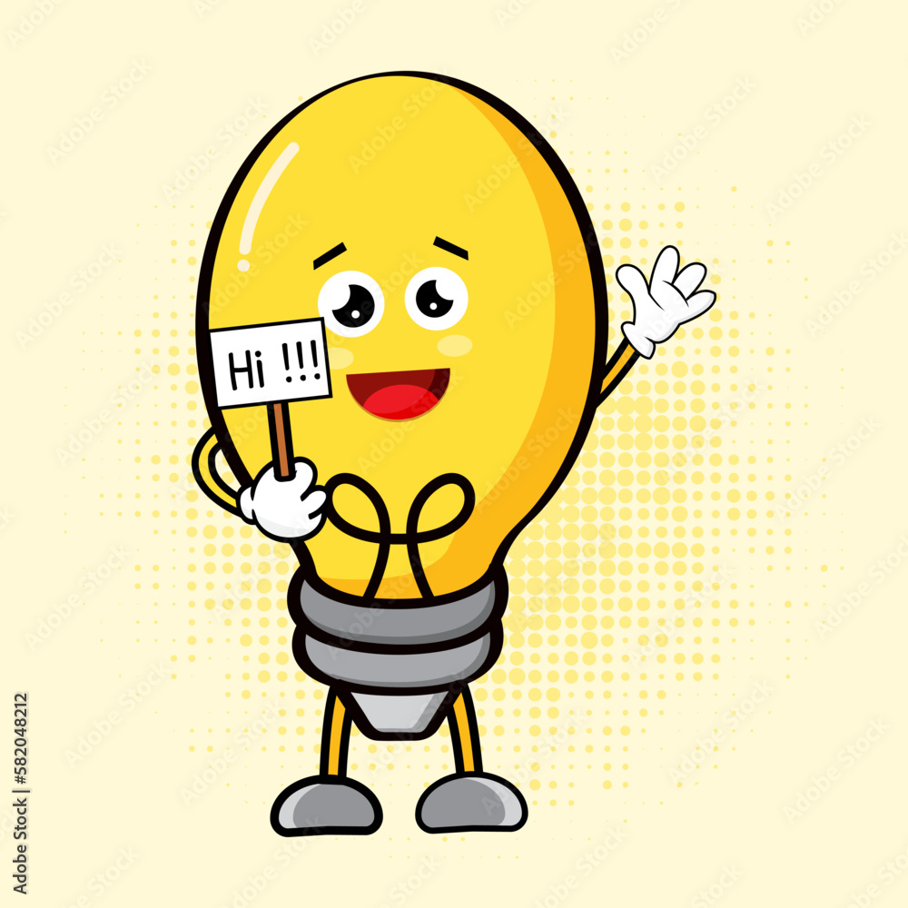 Cute Lamp Character, Cute Lamp Character is an adorable light fixture ...