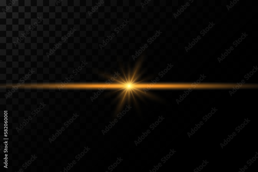 Shining star, beam light effect bright star, christmas star glowing ...