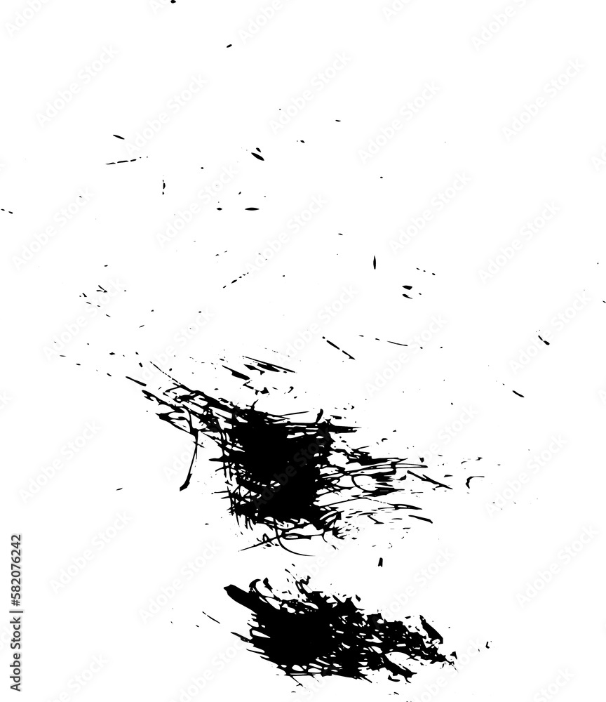 Rustic splash texture. Abstract background. Weathered surface and shape ...