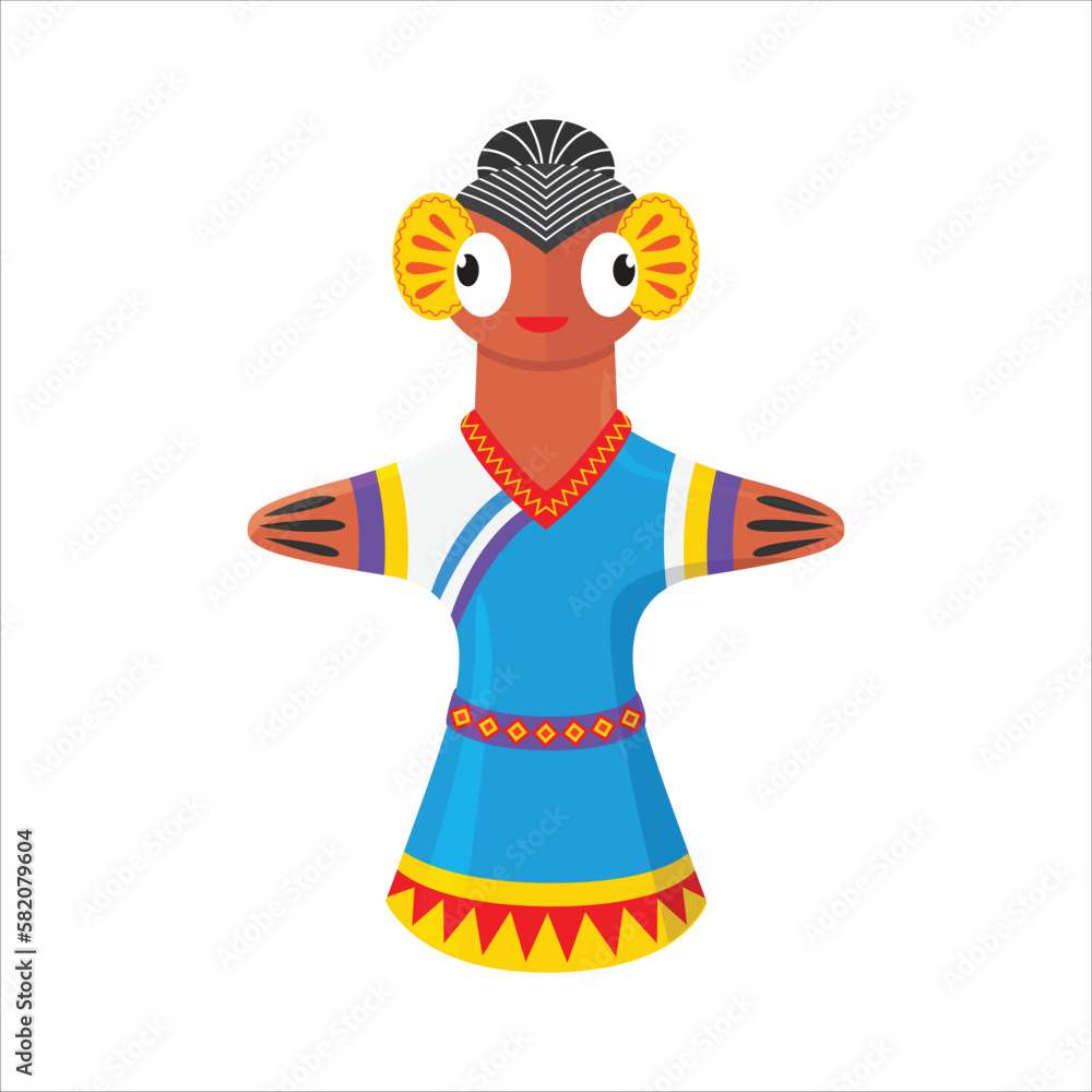 Tepa Putul is one kind of Bangladeshi traditional terracotta folk form. Bangla new year is ...