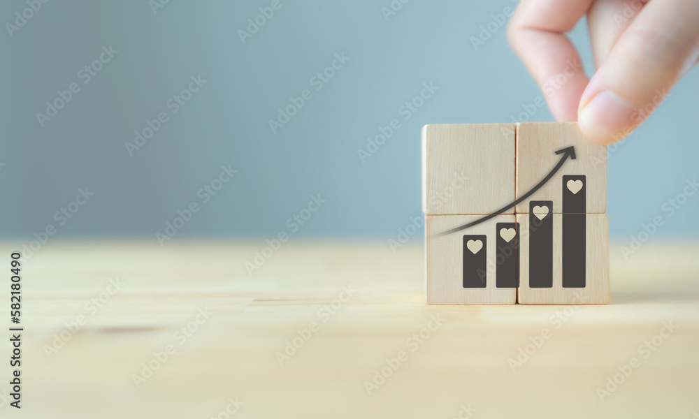 Increasing customer loyalty concept. Developing strategies to create ...