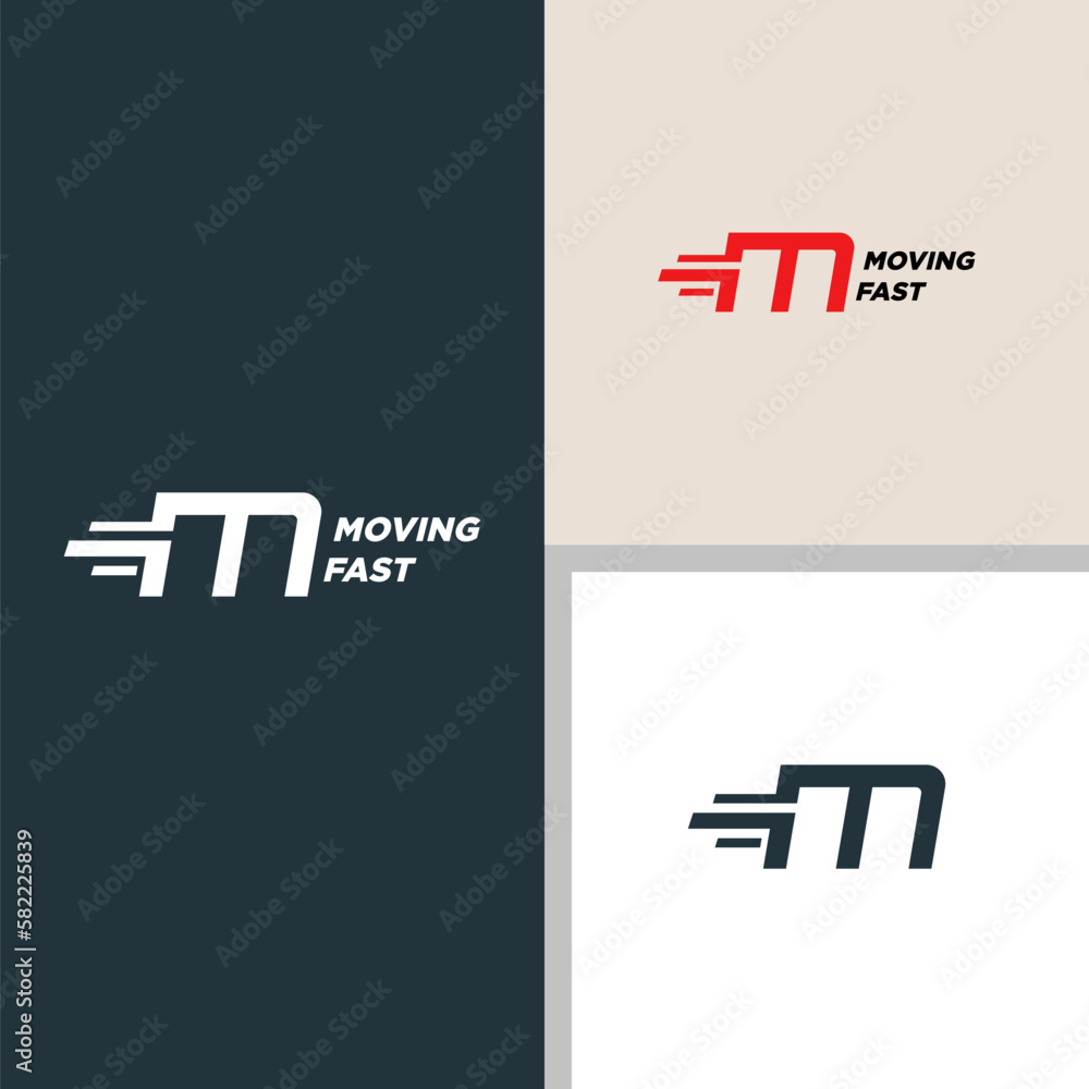 Initial letter M logo design vector inspiration. Stock Vector | Adobe Stock
