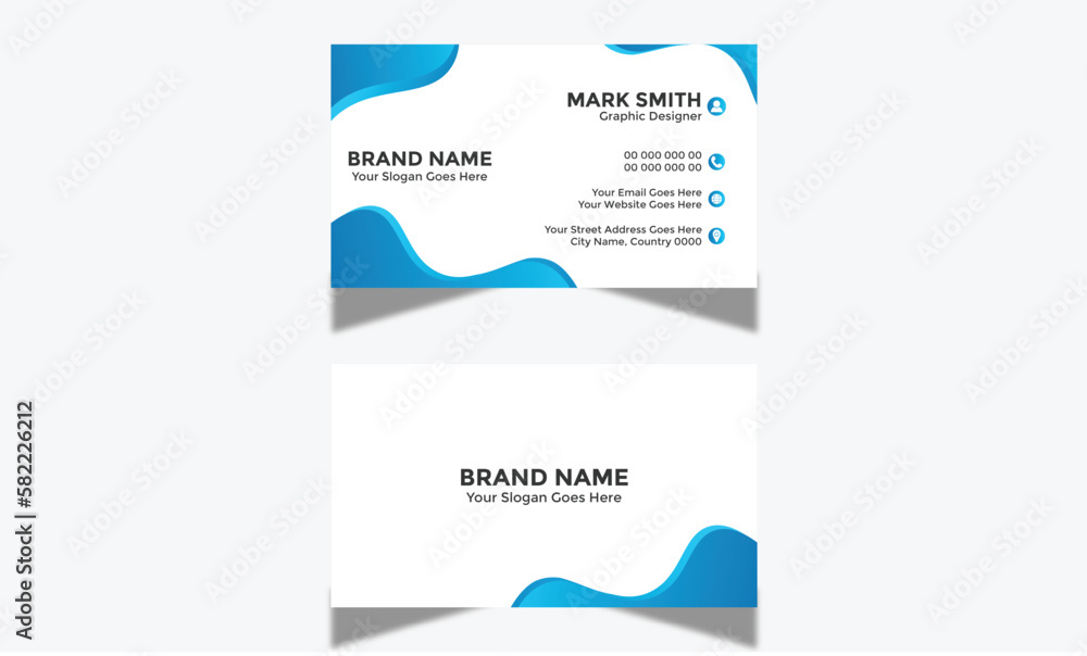 Professional Modern Corporate and Creative Business Card Design ...