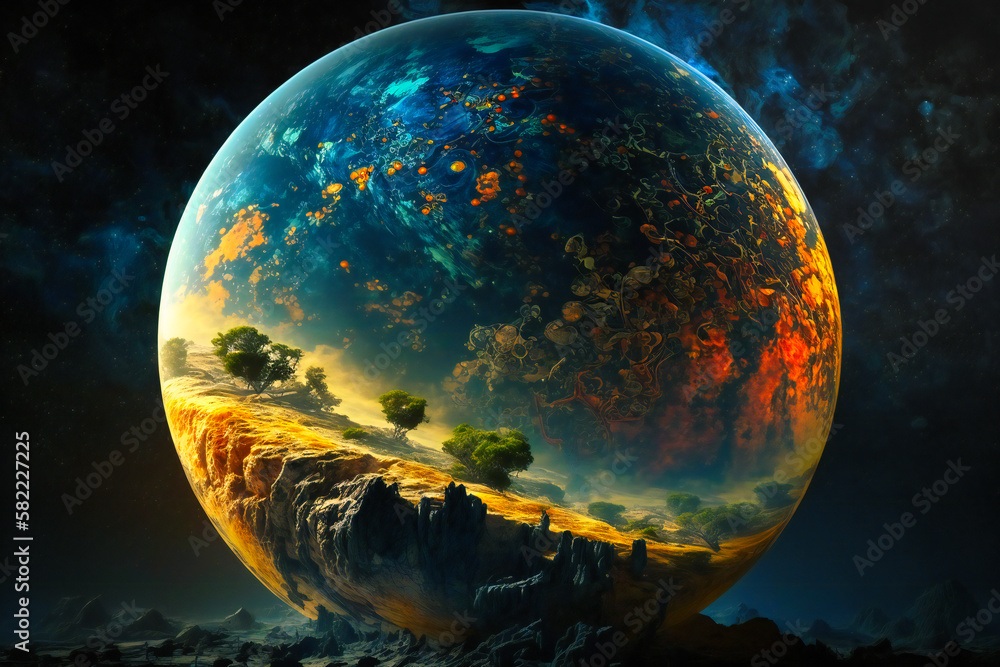 Kepler-438b, an exoplanet located in the constellation Lyra, is a ...