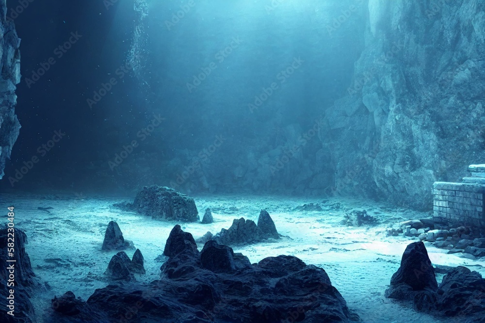 Underwater Cave Wallpapers