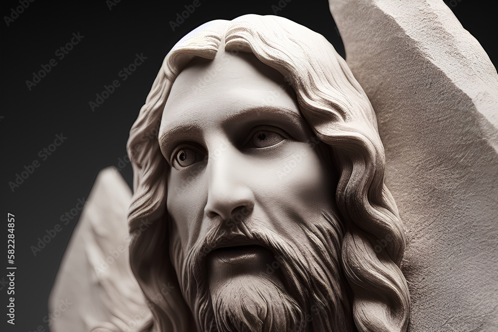 Stone Sculpture of Jesus Christ | Jesus Christ | Created using ...