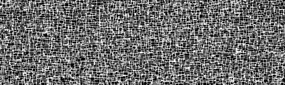 Abstract crt tv screen texture with black and white design. Old analog ...