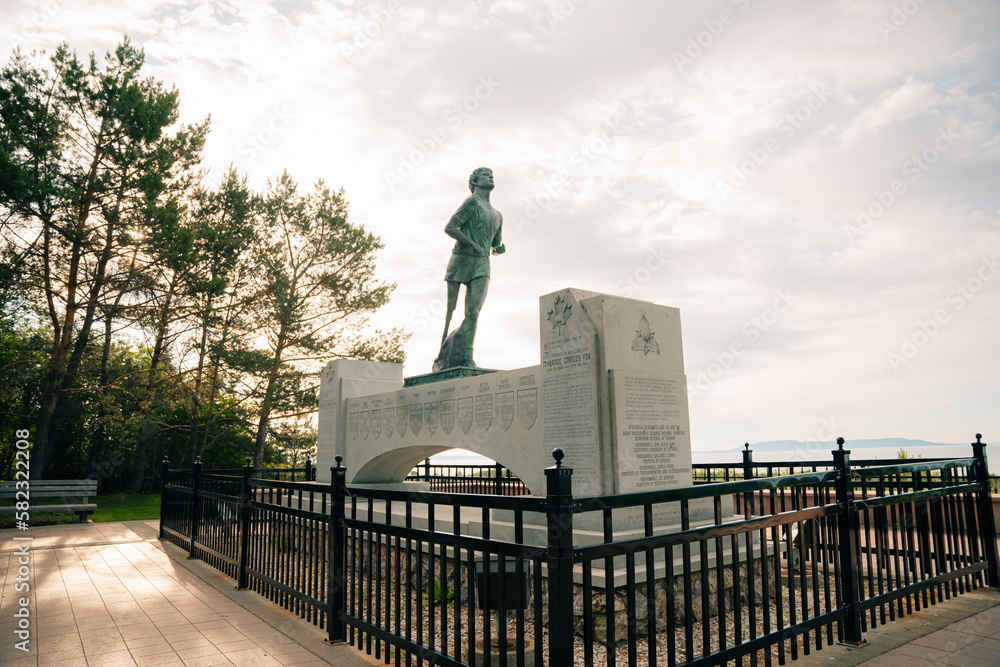 Thunder Bay, Ontario, Canada -2022: Terry Fox Monument, Marathon of ...