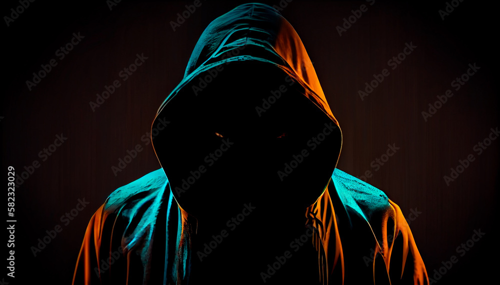 Ghost hacker criminal scary hood anonymous creepy devil danger ...